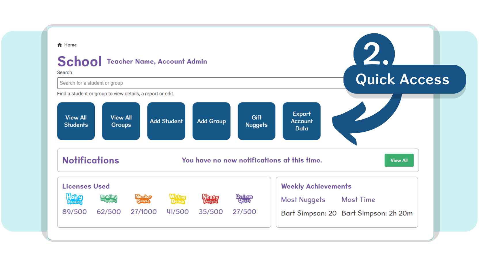 How do I navigate in Nessy Classroom? | Nessy