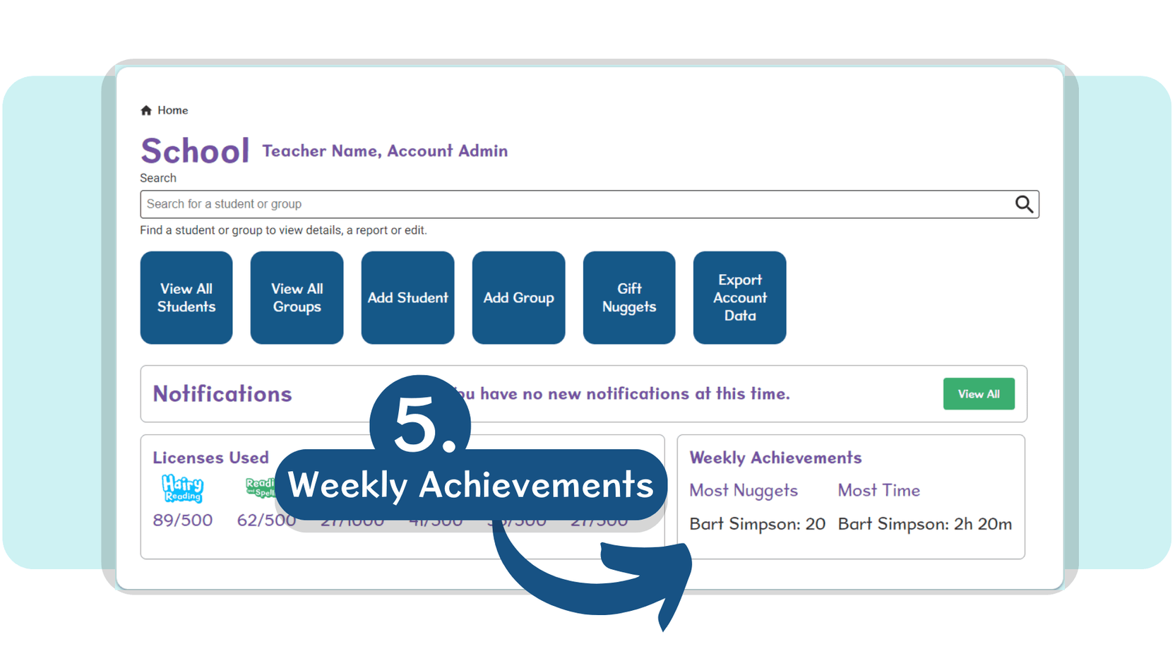 How do I navigate in Nessy Classroom? | Nessy
