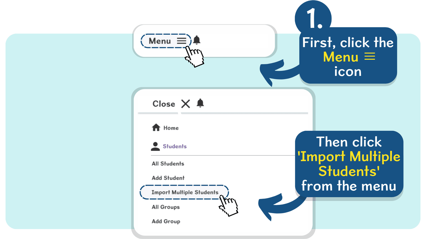 How do I upload multiple students? | Nessy
