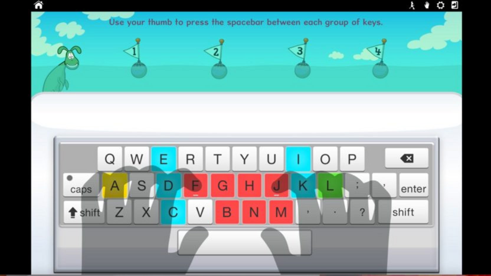 Nessy Fingers Touch Typing | Nessy