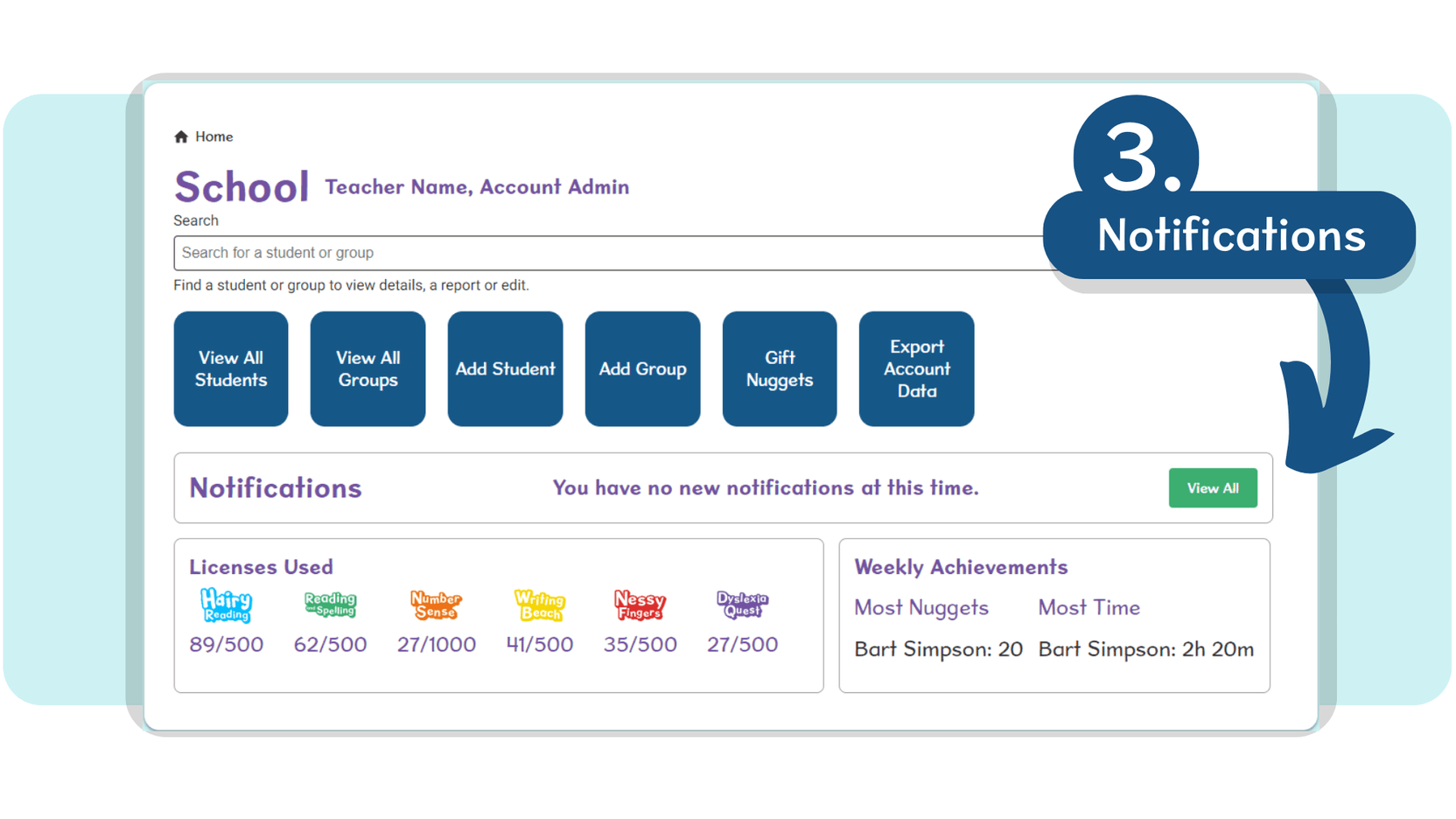 How do I navigate in Nessy Classroom? | Nessy
