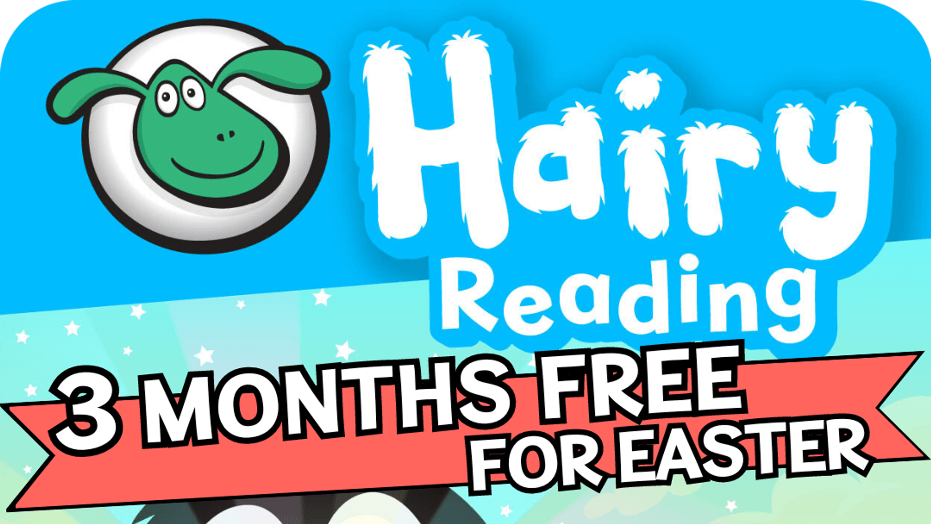 Hairy Reading is FREE for Easter | Nessy