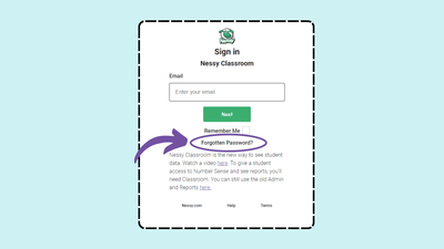 How do I reset my Classroom password? | Nessy